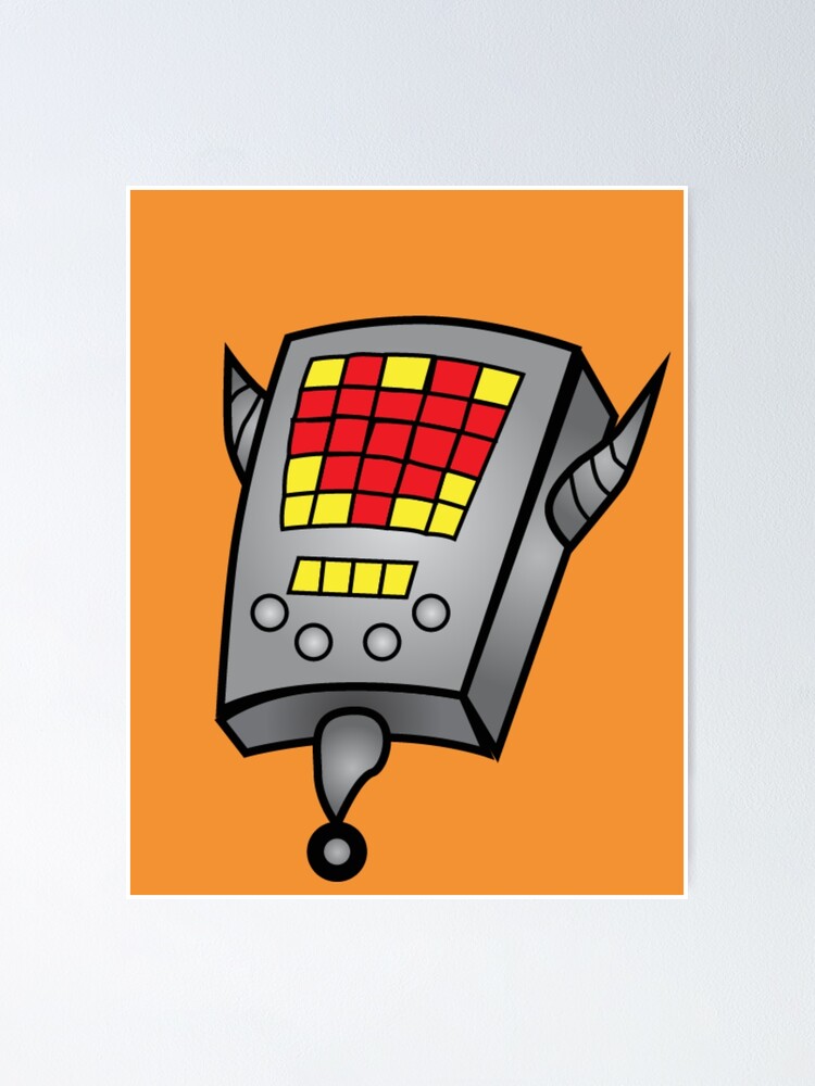 "Chibi Box Mettaton" Poster for Sale by BitRadical | Redbubble