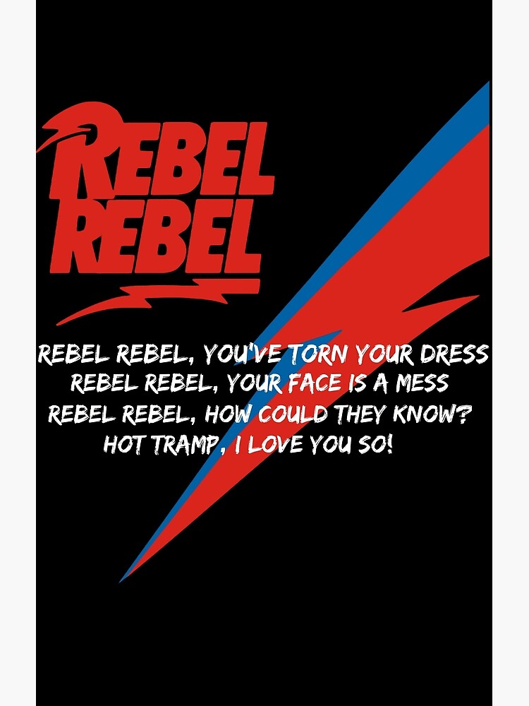 "Rebel Words" Poster by Slinky-Reebs | Redbubble