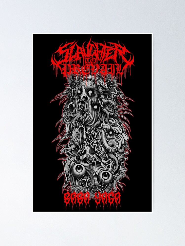 "Slaughter to Prevail - Baba Yaga" Poster for Sale by CoffinDreams ...