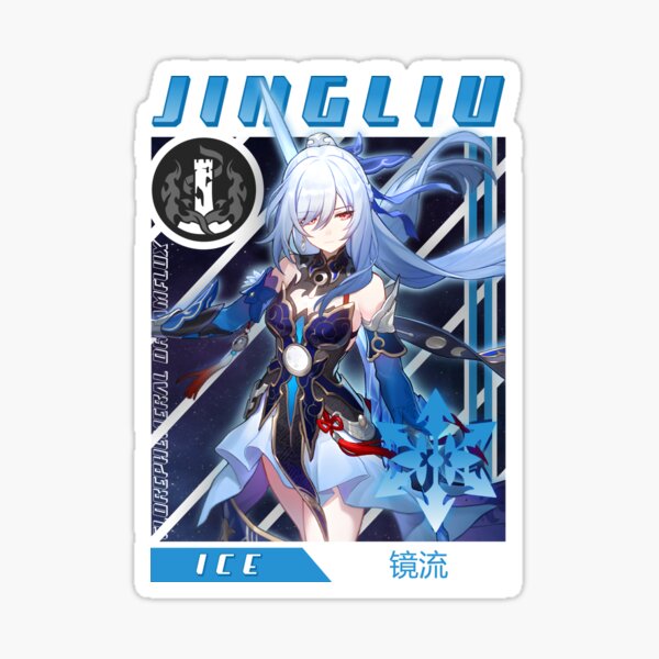"Jingliu - Honkai Star Rail" Sticker for Sale by cantinhonifty | Redbubble