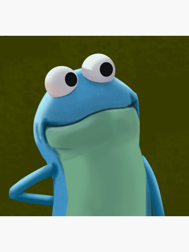 "Croaker the muppet" Sticker for Sale by jurassic321 | Redbubble