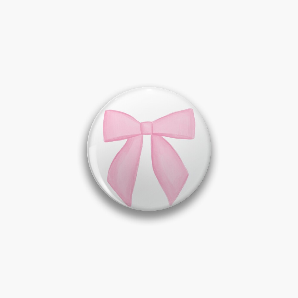 "Pink Ribbon Bow drawing" Sticker for Sale by faithprincipato | Redbubble