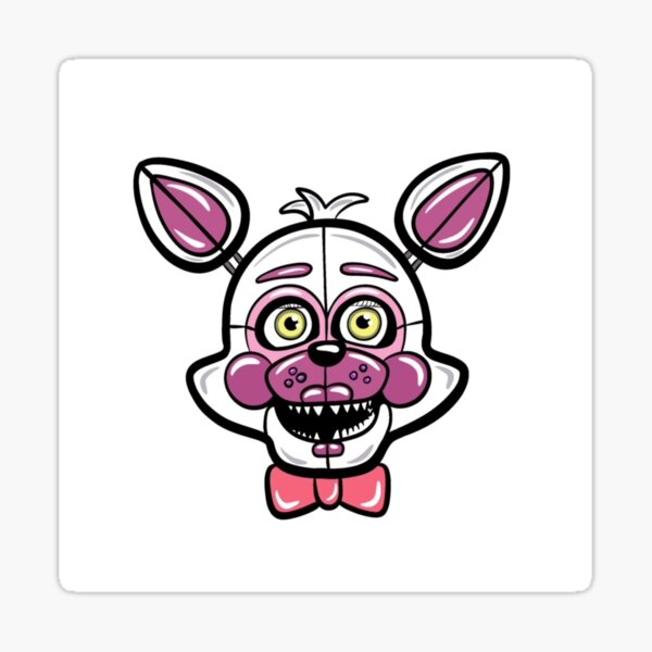 "FNAF Sister Location Funtime Foxy " Sticker for Sale by shambersart ...