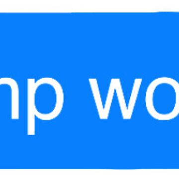 "Womp womp" Sticker for Sale by roryejaymes | Redbubble