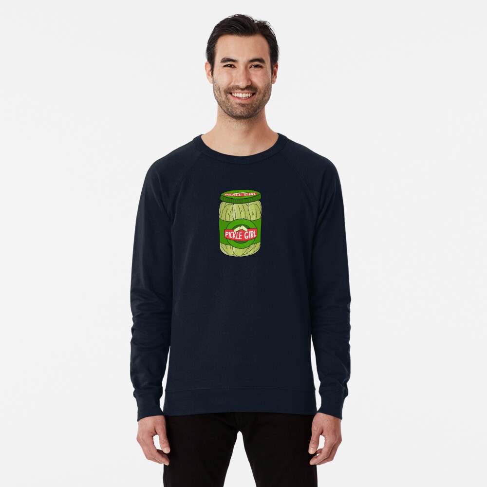 "Pickle Girl Pickle Jar" Sticker for Sale by Miles Reinstein | Redbubble