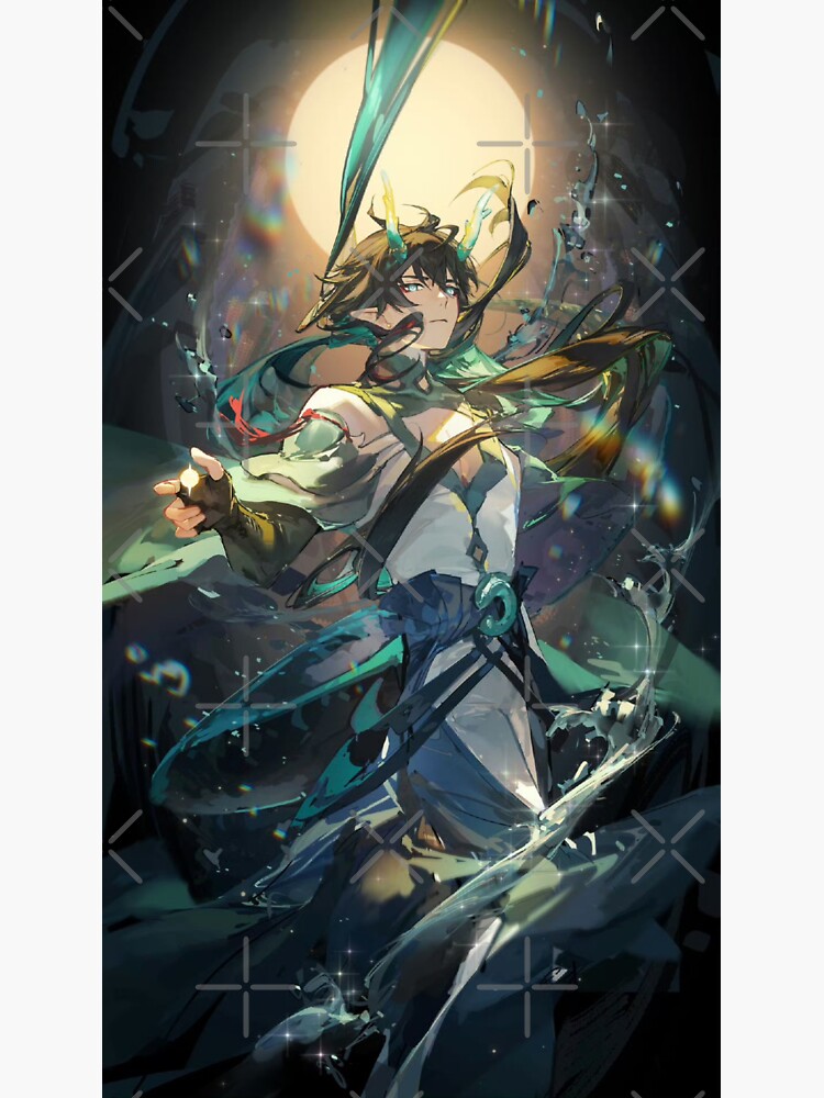 Sticker mit "Honkai Star Rail Dan Heng" von NathanDoodles | Redbubble