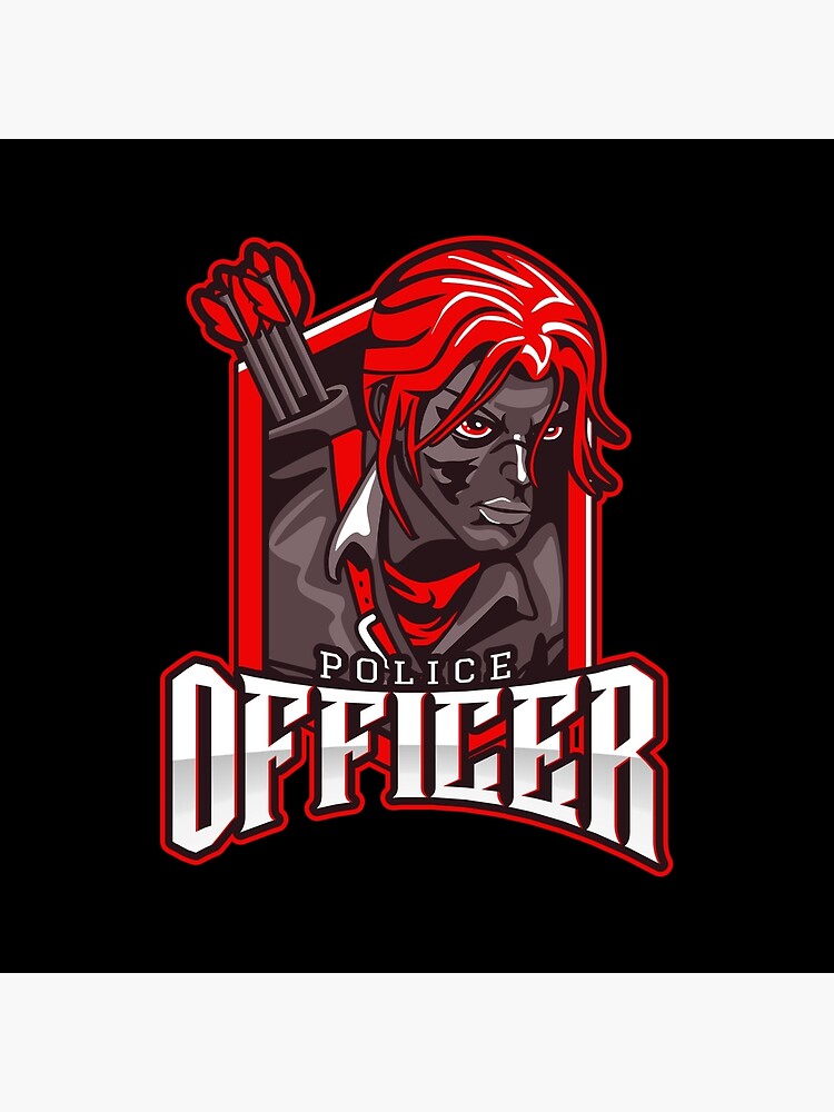 "Police Officer Design with Adventure Team" Art Board Print for Sale by ...