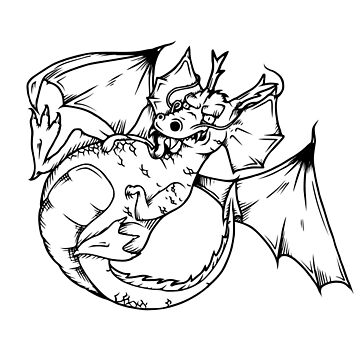 "Dragon Level 1" Sticker for Sale by Badomir | Redbubble