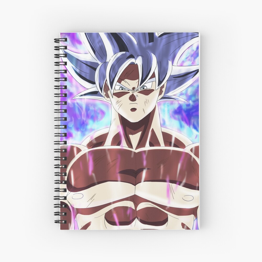 "Goku Mastered Ultra Instinct" Spiral Notebook by D34THDesing | Redbubble