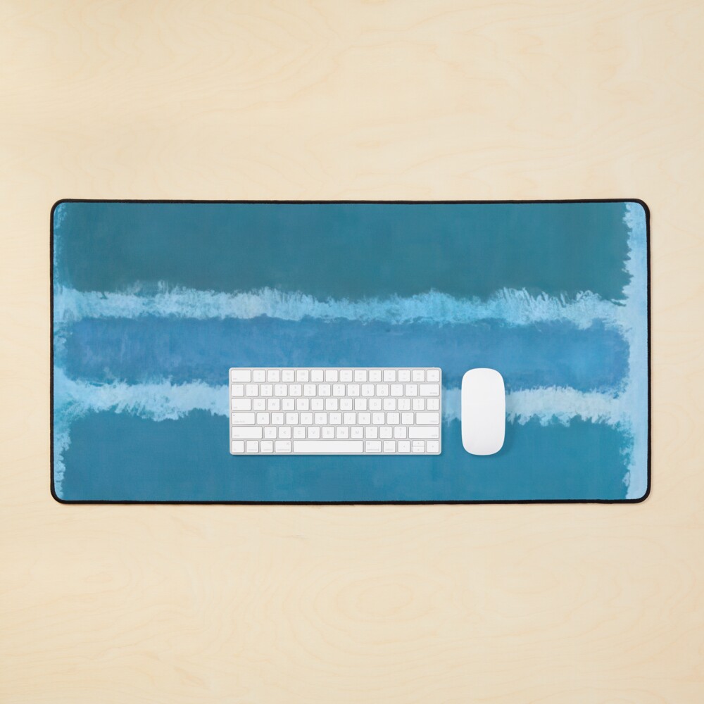 "Mark Rothko - Untitled (Blue Divided by Blue) - 1966" Poster for Sale ...