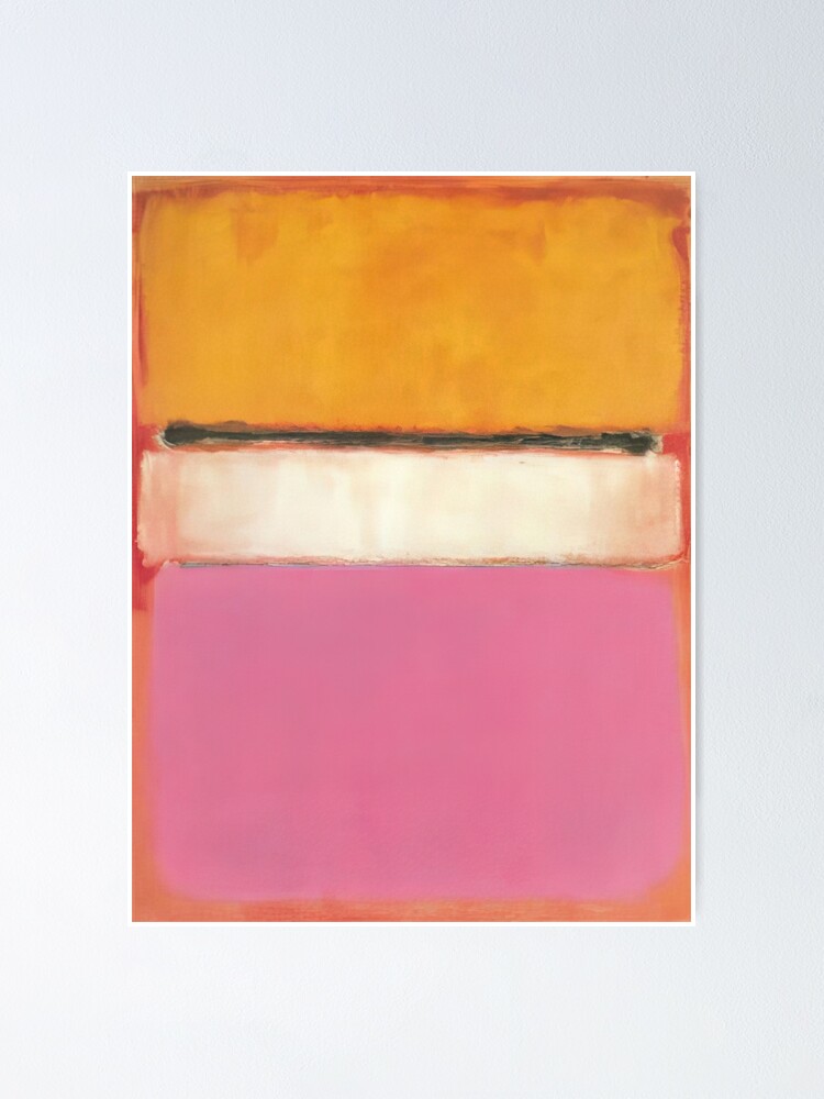 "Mark Rothko - White Center (Yellow, Pink and Lavender on Rose) - 1950 ...