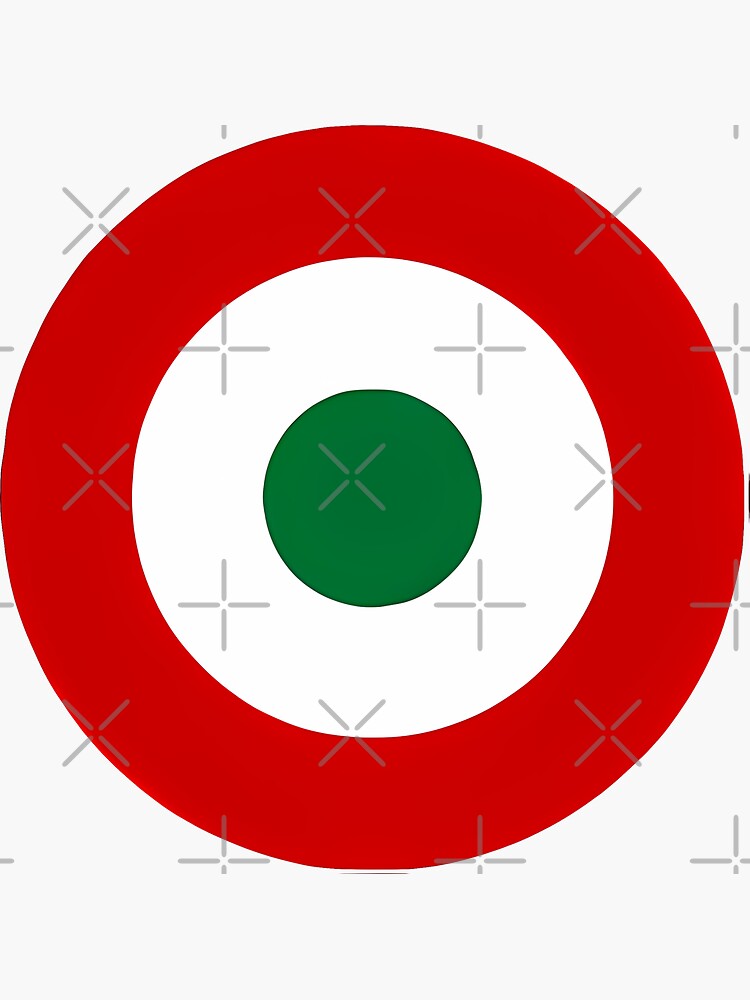 "Roundel of the Italian Air Force" Sticker by ALaChasseBordel | Redbubble