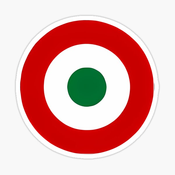 "Roundel of the Italian Air Force" Sticker by ALaChasseBordel | Redbubble