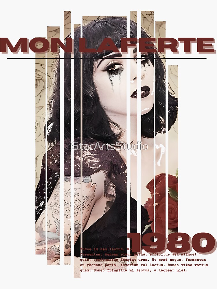 "Mon Laferte Fan Design Music Aesthetic | chile singer" Sticker for ...