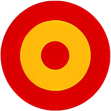 "Roundel of the Spanish Air Force" Sticker by ALaChasseBordel | Redbubble