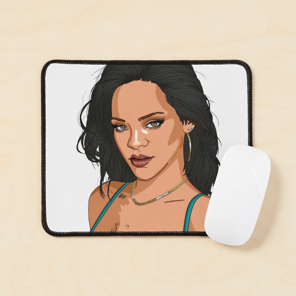 "Rihanna fan art" Sticker by Callmepretty- | Redbubble
