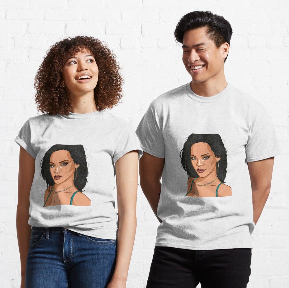 "Rihanna fan art" Sticker by Callmepretty- | Redbubble