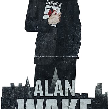 "Alan Wake - Cardboard" Sticker for Sale by 4thSurvivorShop | Redbubble