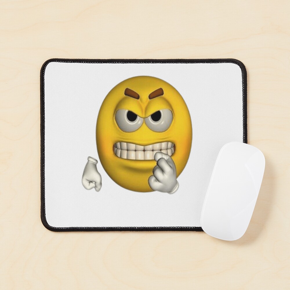 "Angry emoji" Sticker for Sale by MAHMOUR | Redbubble