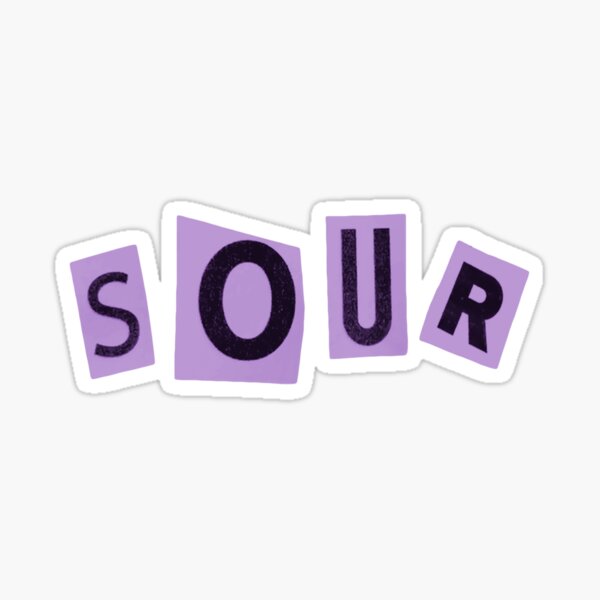 "sour" Sticker by luigifroots | Redbubble