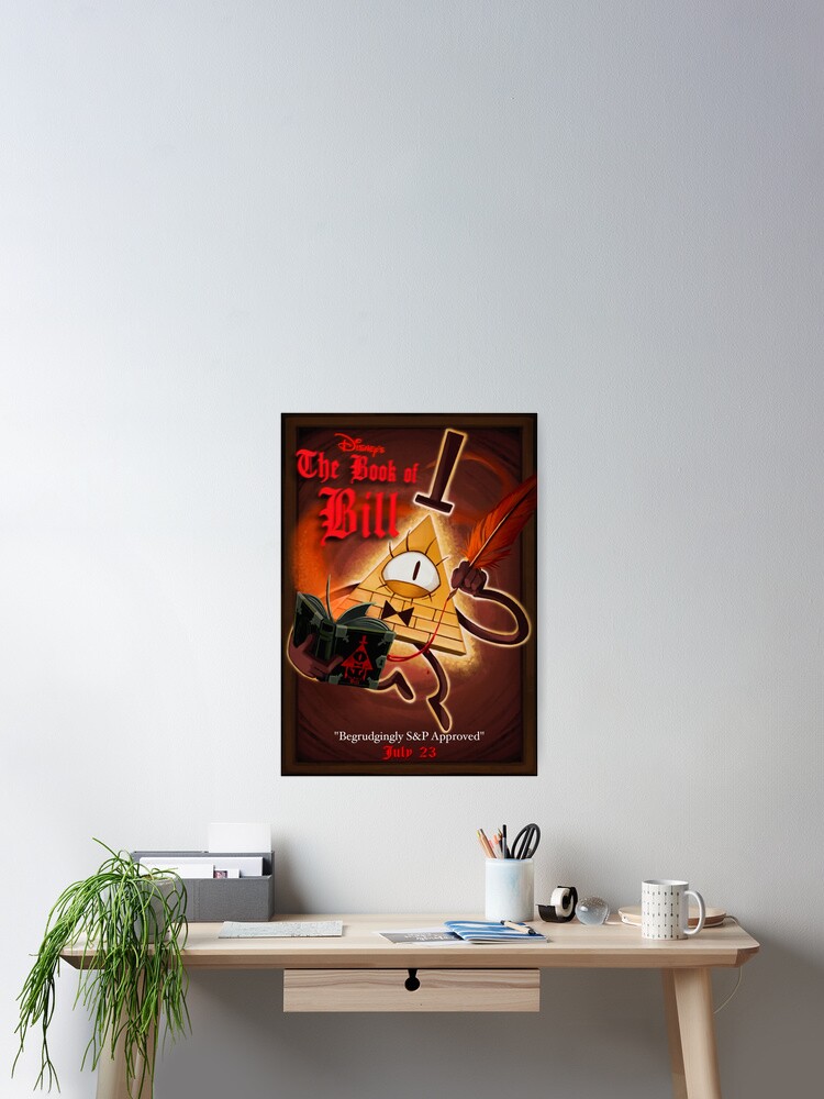"The Book of Bill Poster" Poster for Sale by Jozlyn-Moon | Redbubble