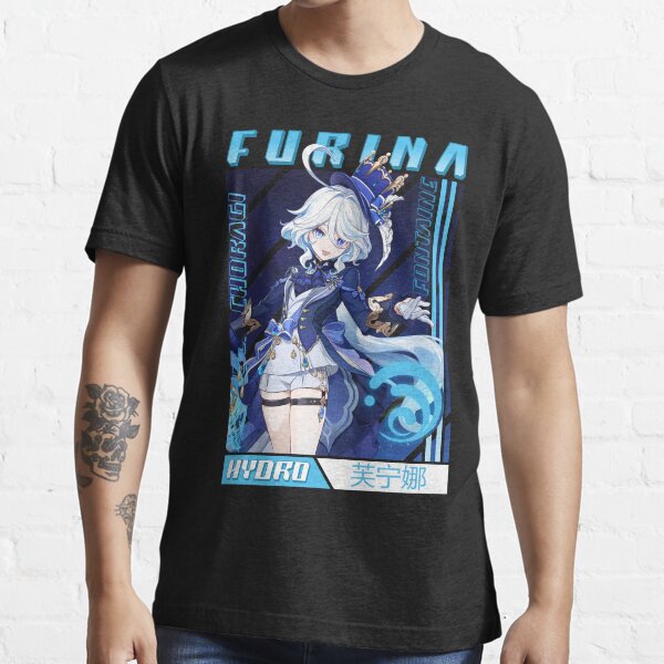 "Furina - Genshin Impact" Essential T-Shirt for Sale by cantinhonifty ...