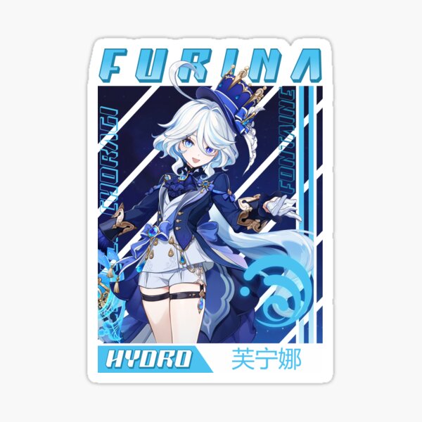 "Furina - Genshin Impact" Sticker for Sale by cantinhonifty | Redbubble