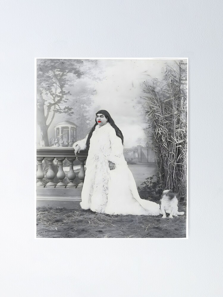 "Persian Princess Zahra Khanom - Princess Qajar (iran)" Poster by ...