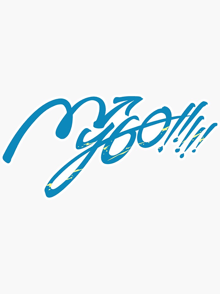 "MyGO!!!!! Logo" Sticker for Sale by httpstatica | Redbubble