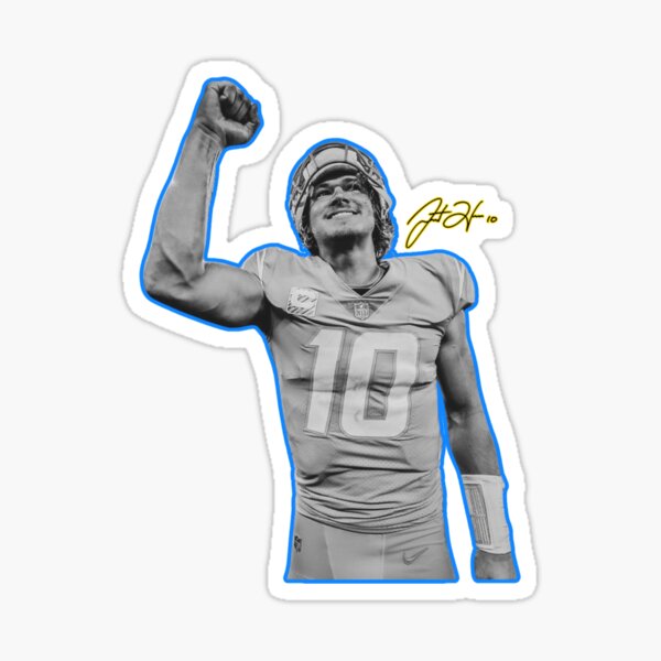 "Justin Herbert" Sticker for Sale by paisleydesigns | Redbubble