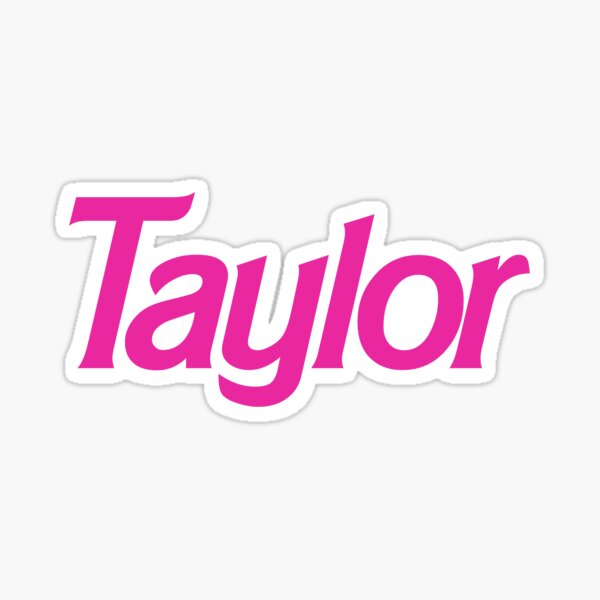 "Taylor" Sticker for Sale by Queenbiancs | Redbubble