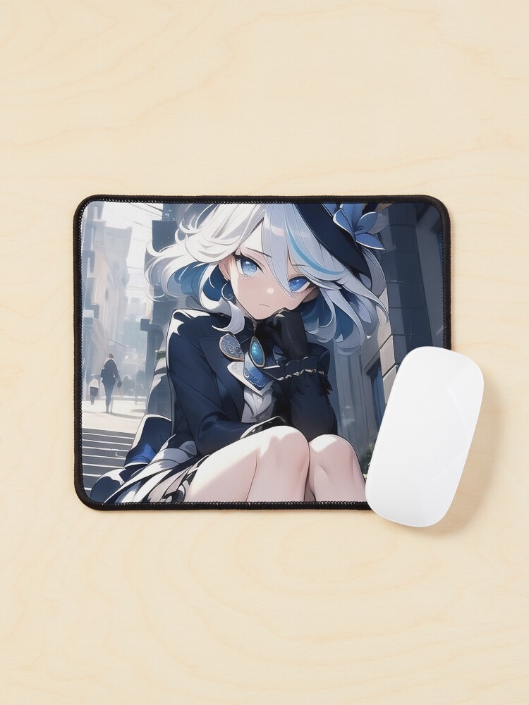 "Furina Genshin a Furina Genshin a Furina Genshin" Mouse Pad for Sale ...