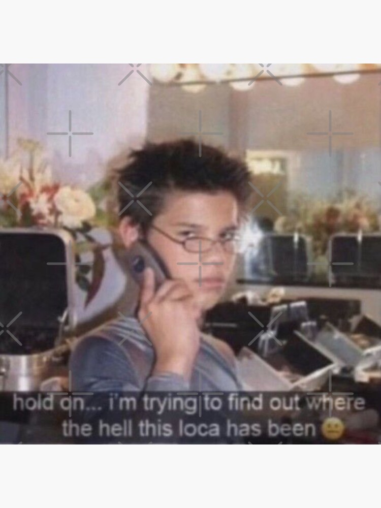 "Jacob Twilight Meme - "Where the hell have you been, loca?"" Sticker ...