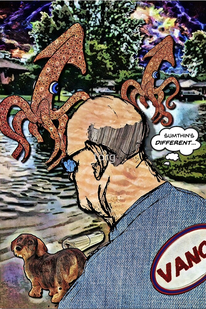 "Mr. Vance Walks Out To Change" by torg | Redbubble