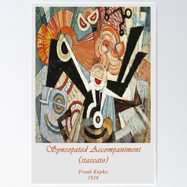 "Syncopated Accompaniment (staccato)- 1928 - Frank Kupka" Poster for ...
