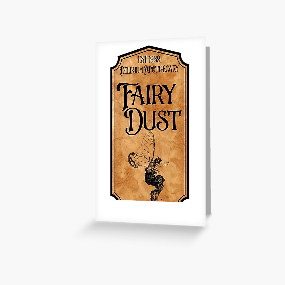 "Fairy Dust potion label" Sticker for Sale by Freaky-Frenk | Redbubble