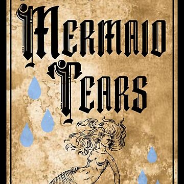 "Mermaid Tears potion label" Sticker for Sale by Freaky-Frenk | Redbubble