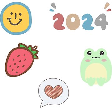 "Random cute thing sticker pack" Sticker for Sale by Ruvie07 | Redbubble