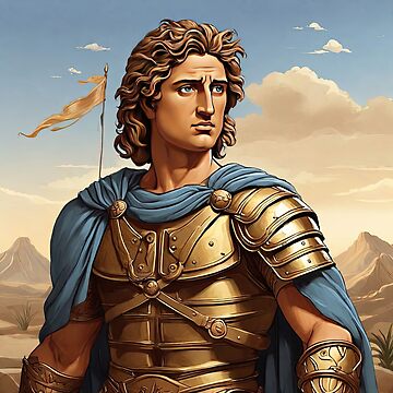 "Alexander the Great Clip Art-Style " Sticker for Sale by artofuniverse ...
