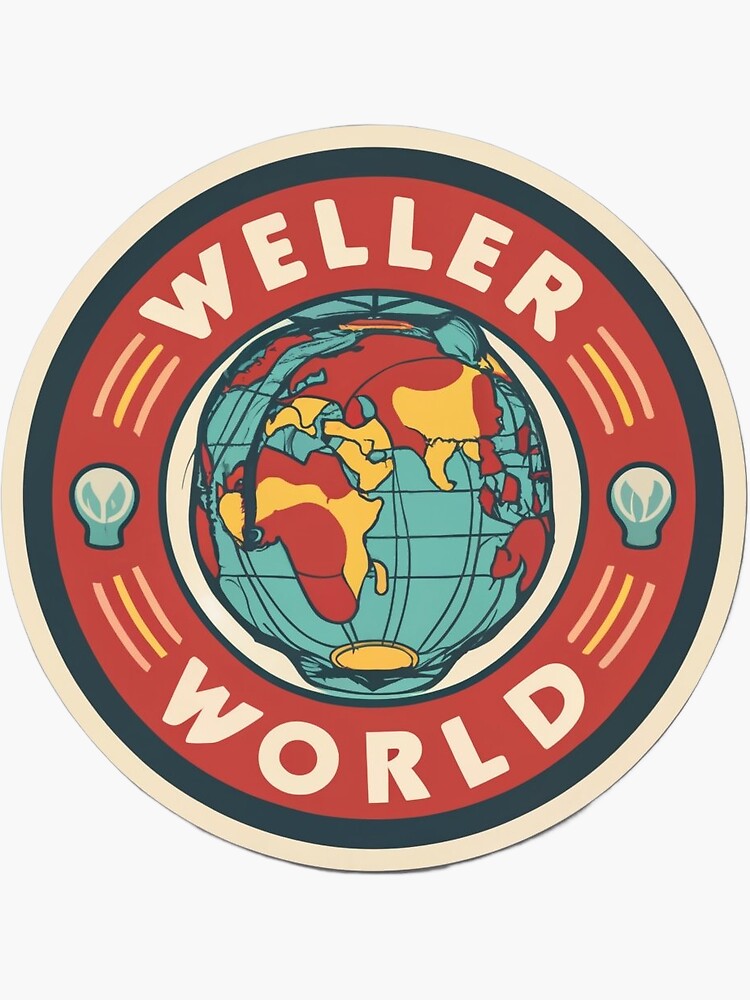 "Weller World Mod logo" Sticker for Sale by angelomyth | Redbubble