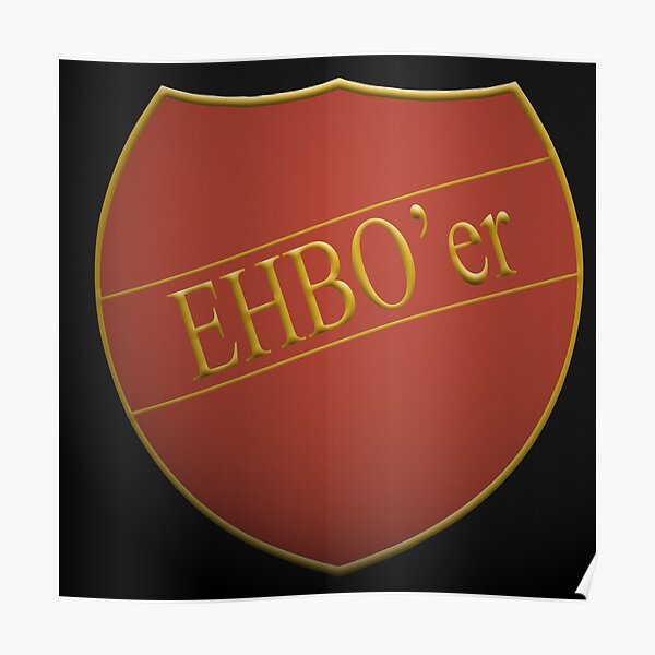 "Award badge with the word - EHBO'er" Poster by stuwdamdorp | Redbubble
