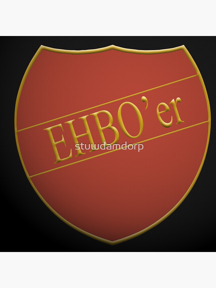 "Award badge with the word - EHBO'er" Sticker for Sale by stuwdamdorp ...