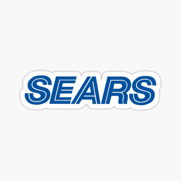 "90’s Sears Logo" Sticker for Sale by TheRDA | Redbubble