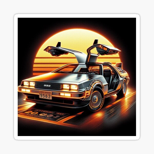 "A blast to the past" Sticker for Sale by dear80s | Redbubble