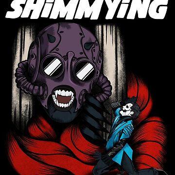 "The shimmying" Sticker for Sale by HypatiaSunshine | Redbubble