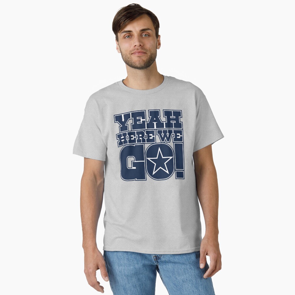 "Dallas Cowboys: Dak Prescott "Yeah, Here We Go!"" Sticker for Sale by ...