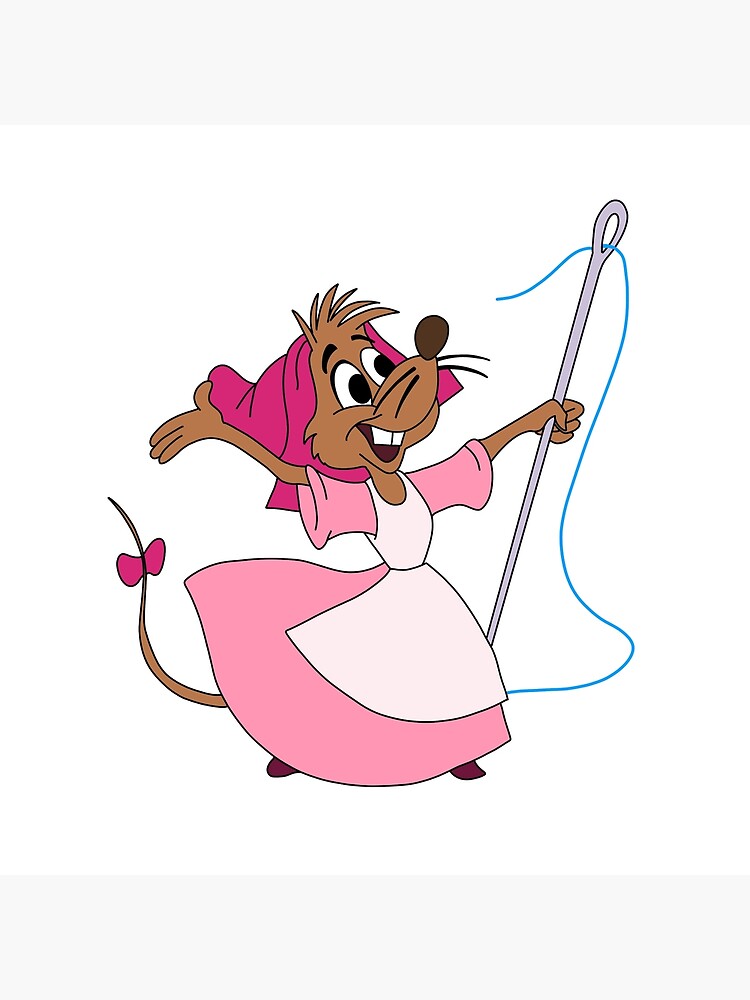 Mouse From Cinderella Art Prints for Sale | Redbubble
