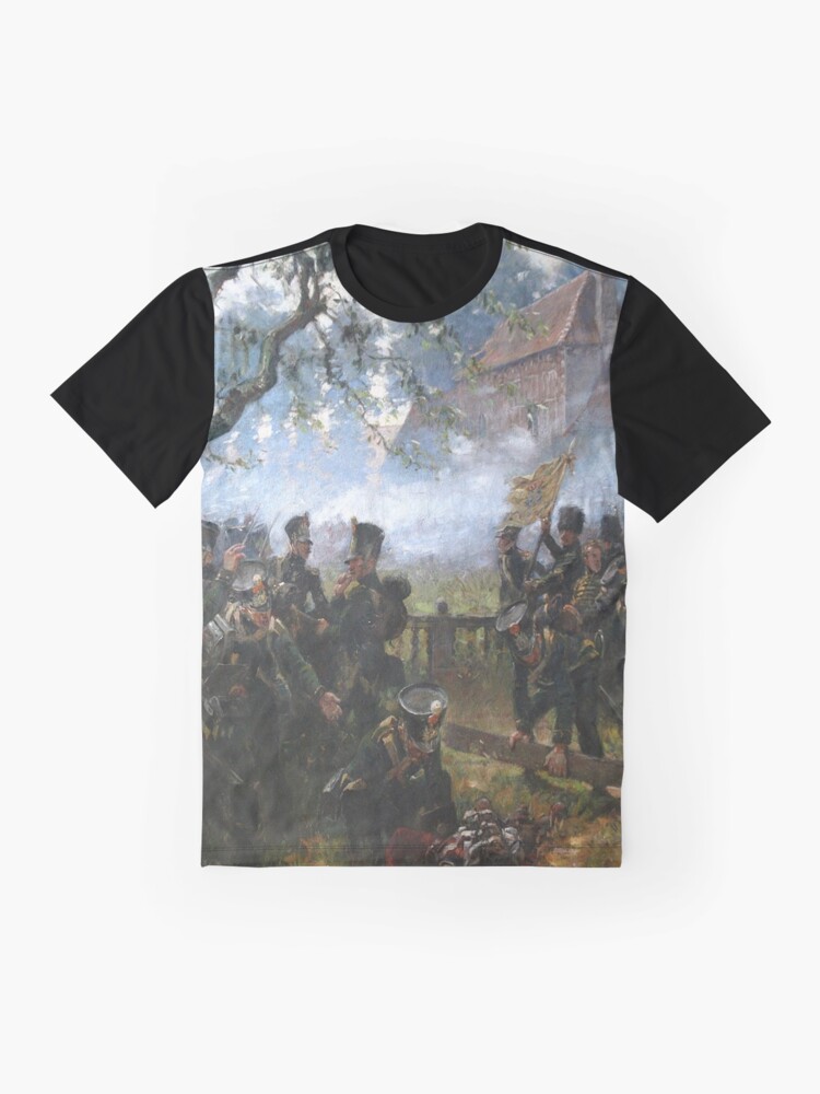 "Battle of Waterloo - 1815 - Nassau Troops at Hougoumont farm ...