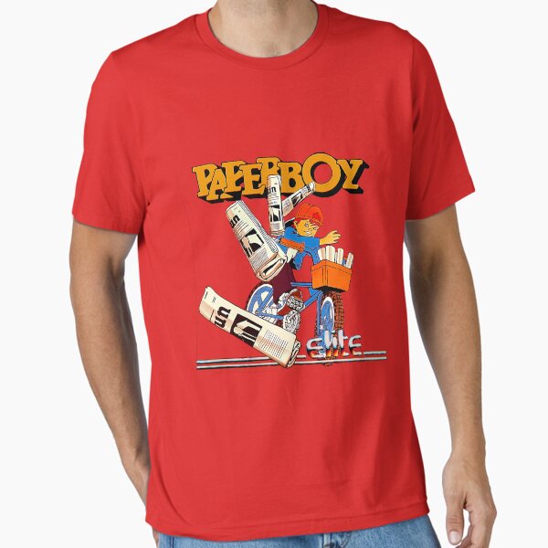 "Paperboy Classic Retro 80s" Essential T-Shirt for Sale by ...