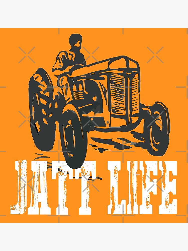 "Jatt Life" Poster for Sale by inkstyl | Redbubble